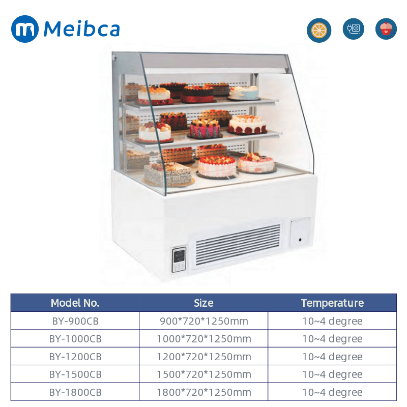 Cake Pastries Chiller Showcase Price Fridge from China manufacturer ...